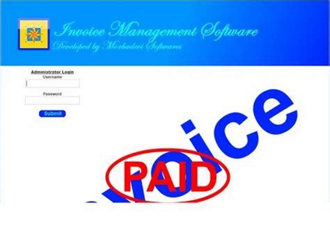 Invoice Management Software At Best Price In Mumbai By Morbadevi Softwares ID 7421607455