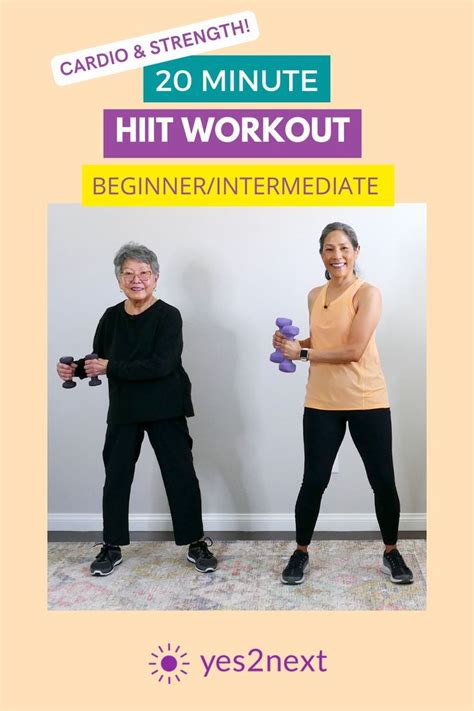 The Cardio And Strength 20 Minute Hiit Workout For Beginners