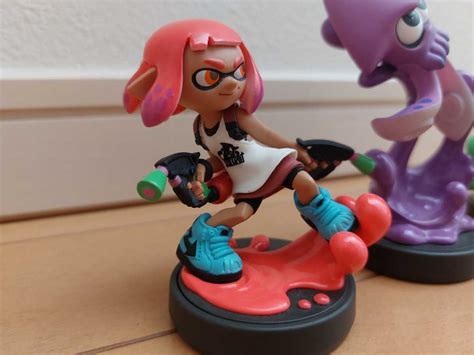 Yahooオークション スプラトゥーン2 Amiiboボーイ ガール イカ ネオ