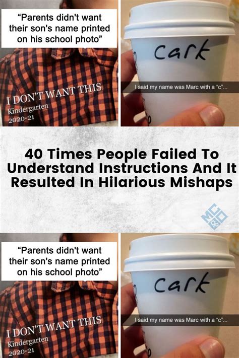 40 Times People Failed To Understand Instructions And It Resulted In Hilarious Mishaps