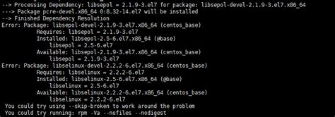 安装openssl Devel报错error Package Ppabc运维日志