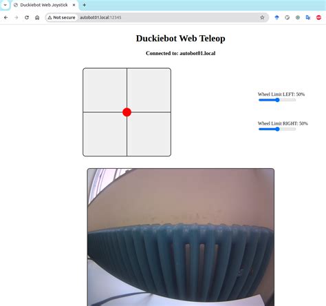 GitHub ETHZ DT Class Db Web Teleop Teleop Web GUI For Duckiebot