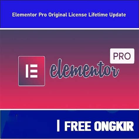 Jual Elementor Pro Localhost Version Gpl License Shopee Indonesia