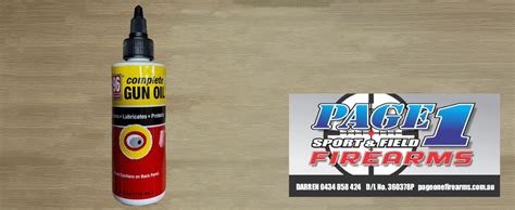 G96 COMPLETE GUN OIL Page One Firearms