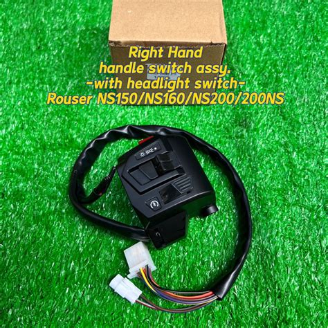 Right Hand Handle Switch Assy With Headlight Switch For Rouser Ns150
