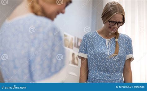 Desperate Girl Tourist With Map Stock Image 75815437