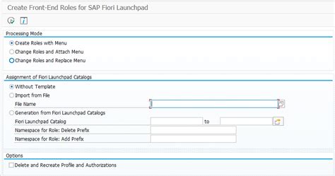 Mass Creation Of Fiori Roles In SAP S HANA ToggleNow