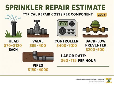 Sprinkler Repair Estimate Avoid High Bills 2025