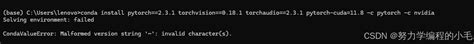 【2025】安装pytorchconda Install Pytorch231 Torchvision0181 T Csdn博客