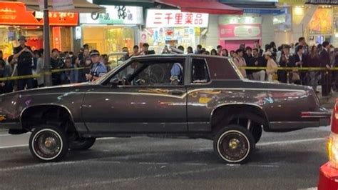 動画インスタに渋谷スクランブル交差点事故のローライダー交差点でホッピング車種が違うフェイク情報 まとめダネ