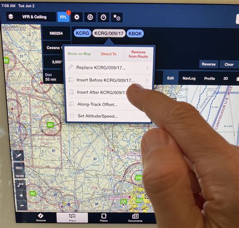 ForeFlight VFR Navigation Log Holladay Aviation