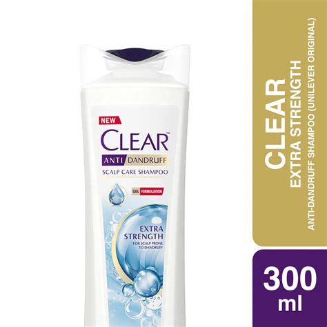 Clear Extra Strength Anti Dandruff Shampoo 300ml Unilever Original