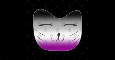 Pride Cat Asexual Ace Pride Sticker Teepublic