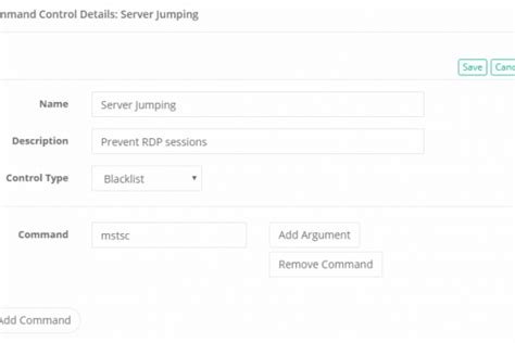 Commandcontrol Policy Blacklist Xton Technologies