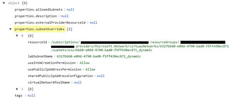 C Devtestlabs Virtualnetwork Subnet Inconsistency Between Portal And Net Sdk Stack Overflow