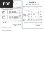 Philippine Air Force Pft Clearance Form Pdf Medicine Clinical