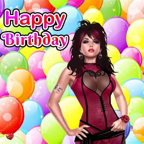 Happy Birthday Hot Birthday Gif Happy Birthday Images Pin Up Wonder Woman Superhero Female