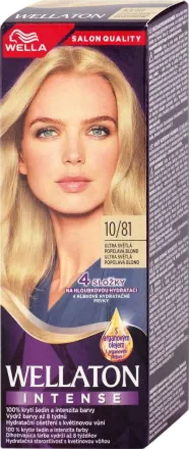Wella Wellaton Intense barva na vlasy 10/81 Ultra Light Ash Blond ...