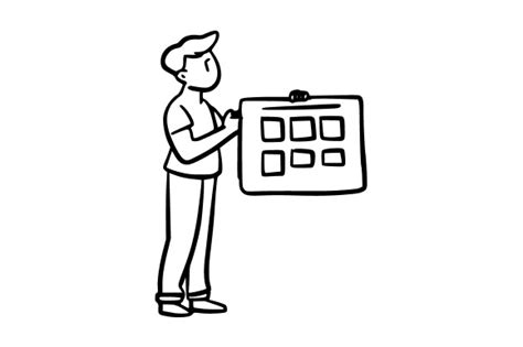 Person Pointing At A Sign Graphic By Masbay02 · Creative Fabrica