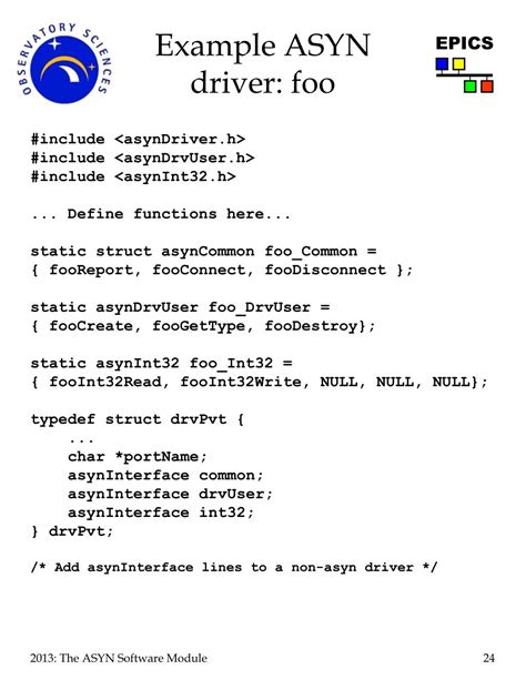 PPT The ASYN Software Module PowerPoint Presentation Free Download