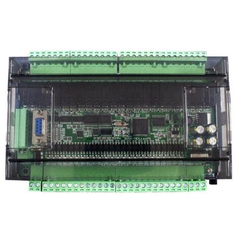 Fx3u 48mr Rs485 Rtc Real Time Clock 24 Input 24 Relay Output 6 Analog Input 2 Analog Output