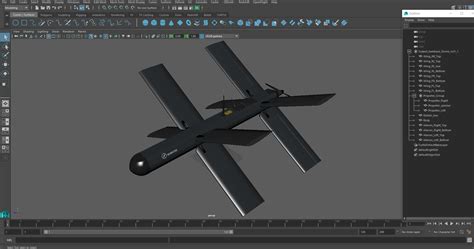 Scalpel Kamikaze Drone Model Turbosquid 2177632