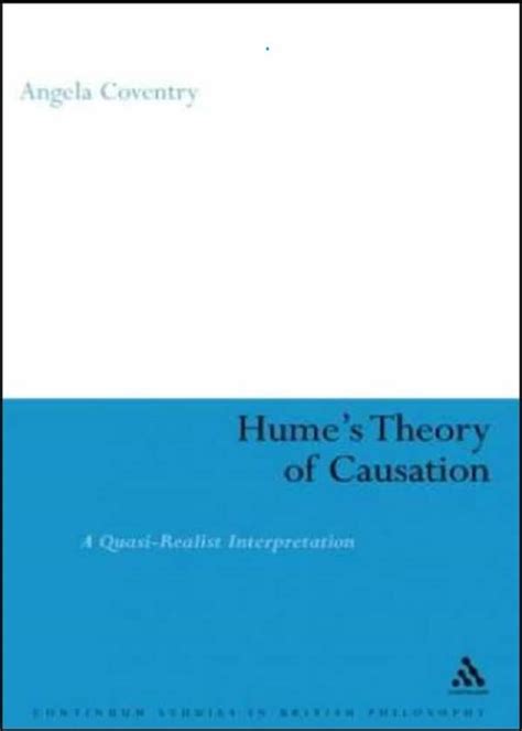 Humes Theory Of Causation Sunshine Bookseller