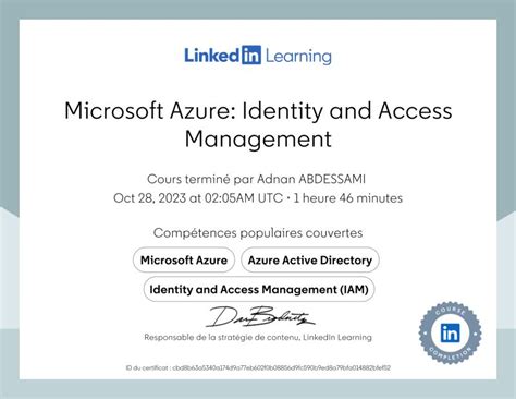 Adnan Abdessami On Linkedin Certificate Of Completion