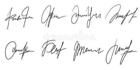 Signature Fake Stock Illustrations 261 Signature Fake Stock Illustrations Vectors And Clipart