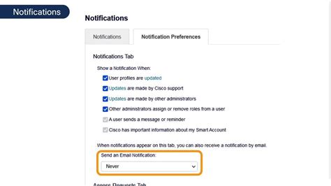 16 Smart Account Administration Notifications And Event Log Cisco Video Portal