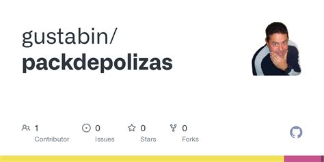 GitHub Gustabin Packdepolizas