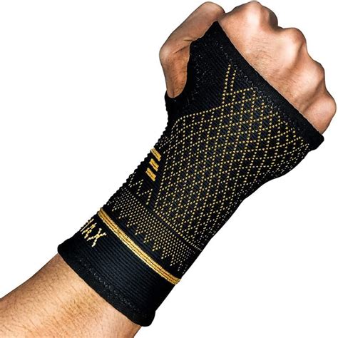 Best Wrist Support Sleeve High Copper Infused Compression Wrist Brace