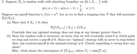 Solved Pnn1pnn−121n≥1 Suppose Our Payoff Function