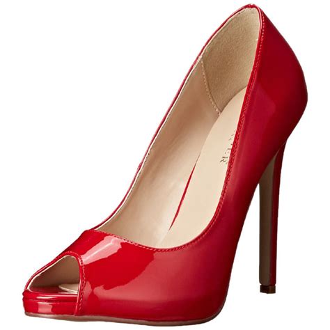 Rosso Vernice cm SEXY Scarpe Décolleté Classico Donna