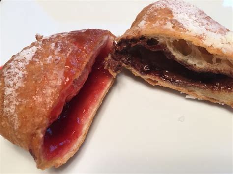 Ponchik A Delightful Nutella And Strawberry Filled Pastry