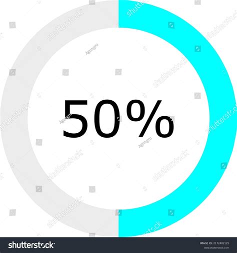 Donut Chart Vectors Circle Progress Bar Stock Vector Royalty Free 2172482125 Shutterstock