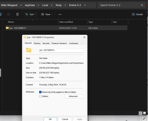 Knime Temp Folder Data Not Freed Up Feedback And Ideas Knime Community Forum