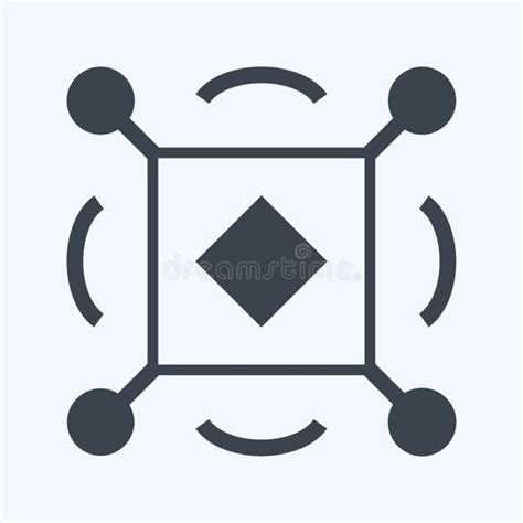 Icon Sensors Suitable For Data Analytics Symbol Glyph Style Simple Design Editable Design