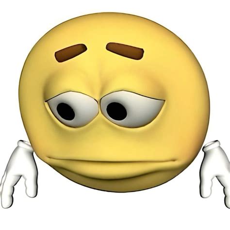 Создать мем грустные смайлы смайлики печаль грустный смайлик 3д Картинки Meme