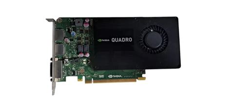 Nvidia Quadro K2200 4gb Gddr5 Graphics Card 2x Dp 1x Dvi 3375