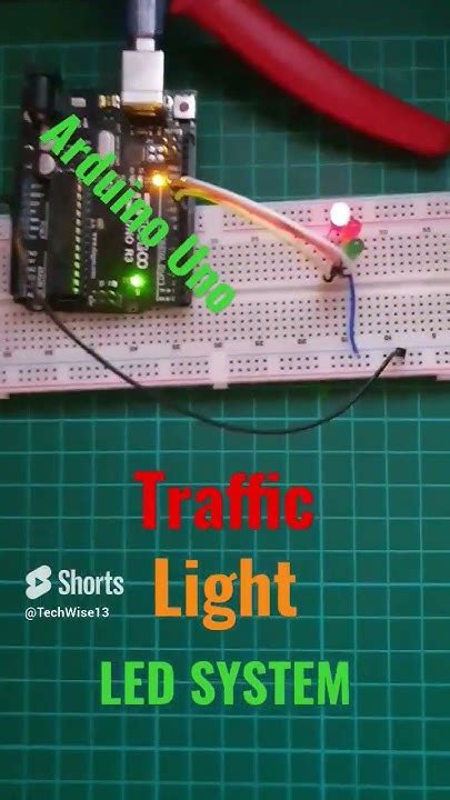 Traffic Light System Arduino Technology Micro Electronics Diy