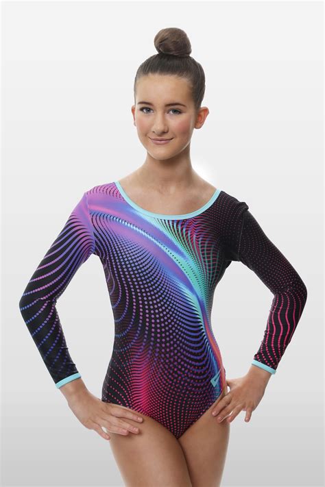 Io Long Sleeve Girls Gymnastics Leotard Velocity Pro Sport