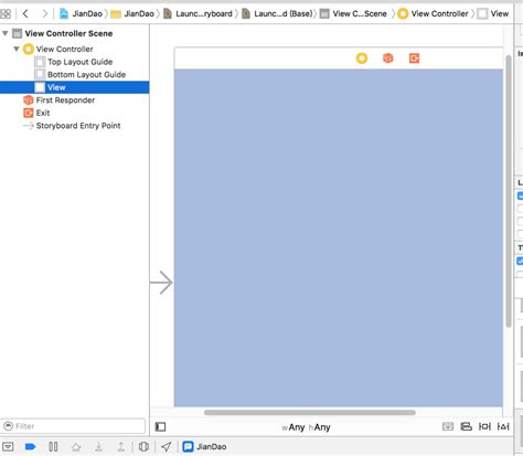 已解决 Xcode中如何编辑storyboard 在路上