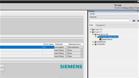 Inbetriebnahme Eines Siemens Io Link Masters Youtube