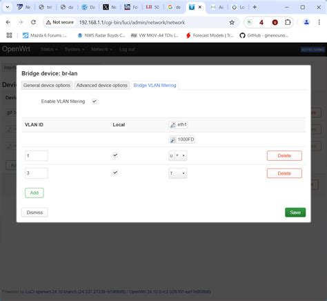 Long Standing LUCI Problem With VLANs Feature Requests OpenWrt Forum