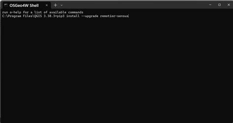 23qgis 中semi Automatic Classification Plugin安裝必要的更新 地學網站