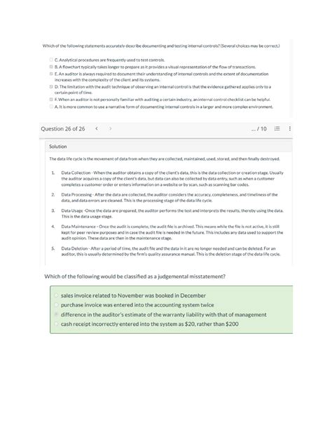 Auditing Midterm Exam FMGT Studocu