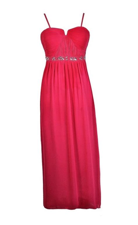 Cute Plus Size Dress Plus Size Prom Dress Plus Size Hot Pink Maxi