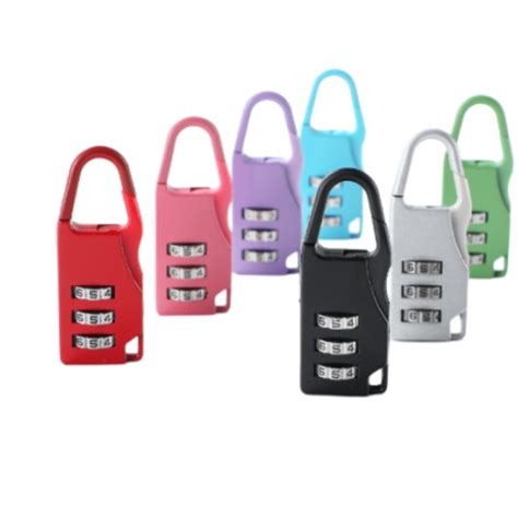 Mini Dial Digit Number Code Password Combination Padlock Security