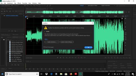 Solved Audio Won T Play Hardware Settings Adobe Product Community